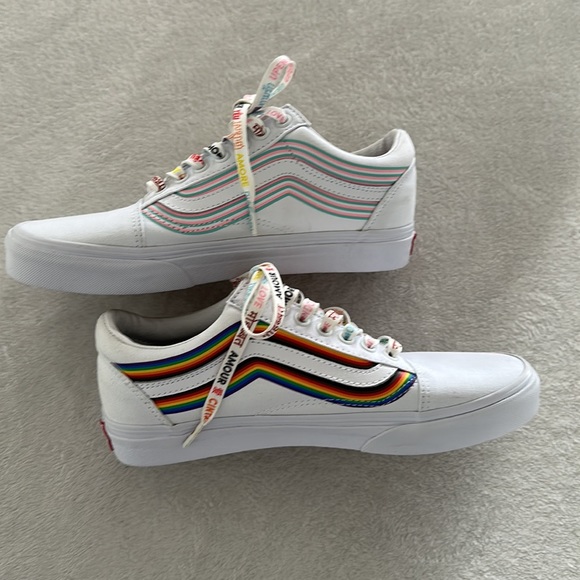 Vans | Shoes | Vans Old Skool Pride Sneakers | Poshmark